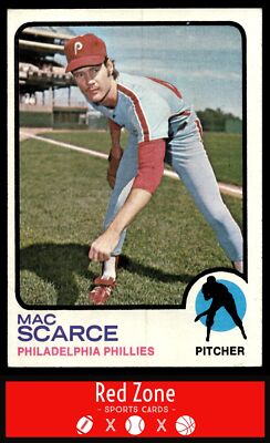 1973 Topps - #6 Mac Scarce EX+ | eBay