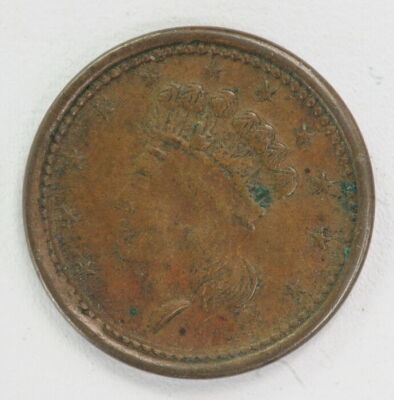 1864 Antique US Civil War Token CWT "Union Forever" Patriotic Coin | eBay