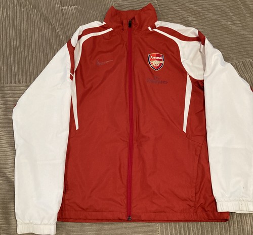 Nike Arsenal FC Premier League Men’s Full Zip Red/White Windbreaker ...