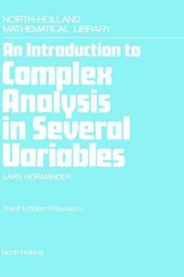 L. Hormander An Introduction to Complex Analysis in Several Variables ...