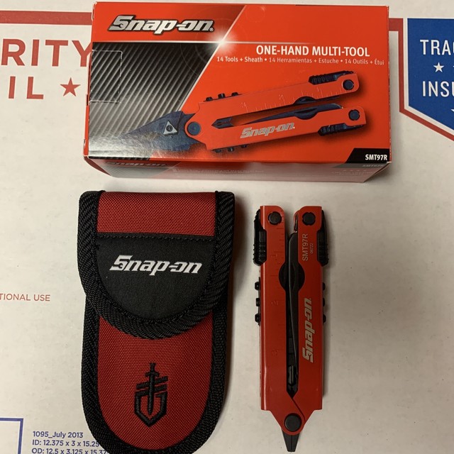 Snap on Red Gerber Multiplier 14 Multi-tool Pliers SMT97R for sale ...