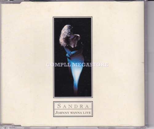 SANDRA - JOHNNY WANNA LIVE / 1992 CD Single (GER) EXTENDED VERSION ...