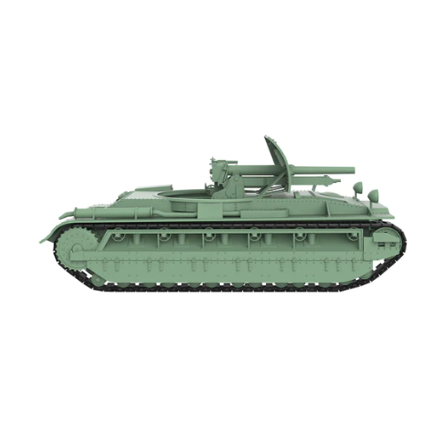 SSMODEL 554 V1.9 1/72 Military Model Kit BIRCH Self-Propelled SPAA WOT ...