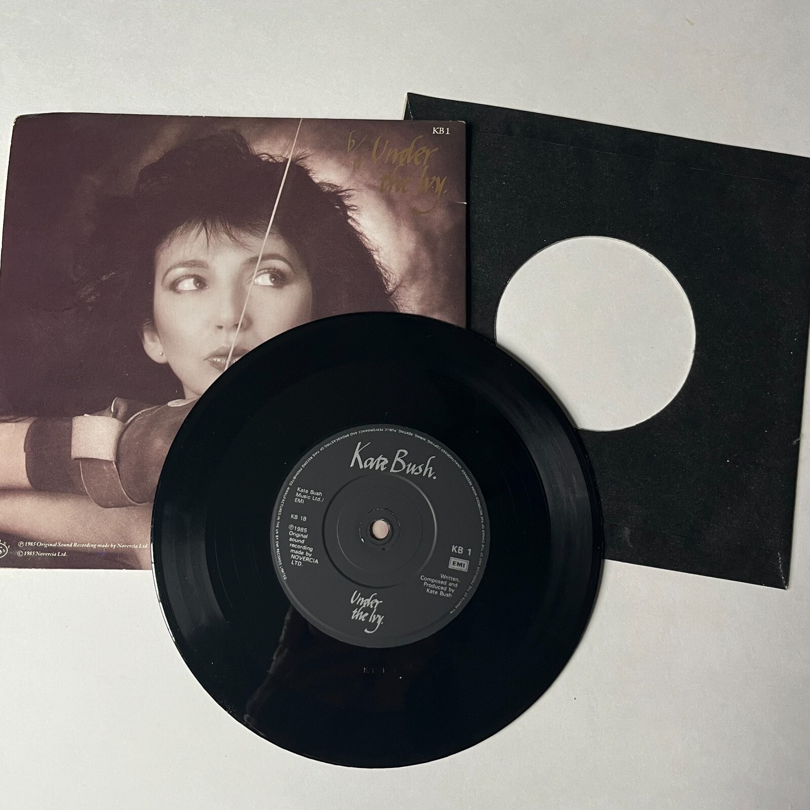 Kate Bush Running Up That Hill Gatefold Sleeve 45 Rpm Vinyl Record 7 ...