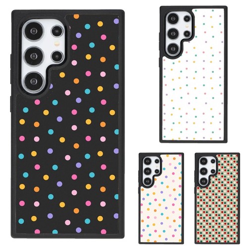 Frame Case coloridas bolinhas texturas For iPhone SE4 16E 12 13 14 15 ...