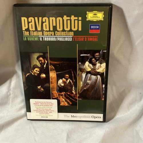 Decca Pavarotti: The Italian Opera Collection DVD Box Set Levine ...
