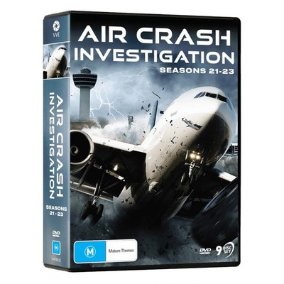 Air Crash Investigations: Season 21, 22 & 23 DVD | eBay