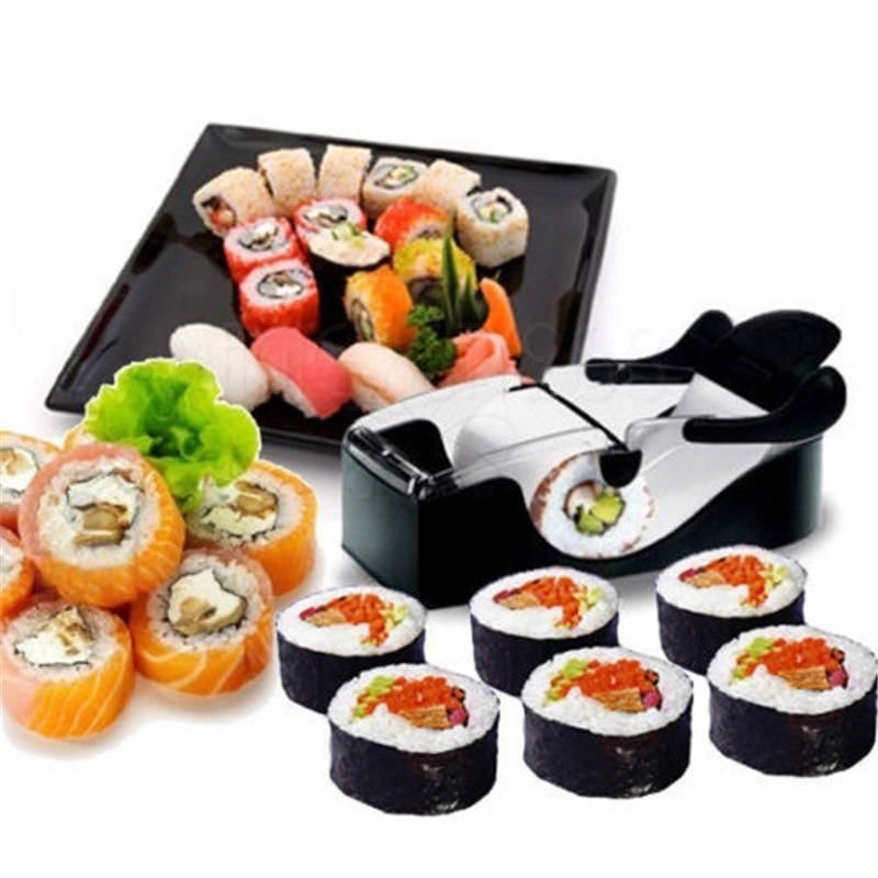 MACCHINA PER SUSHI SUSHI ROLL MAKER PERFECT ROLL INVOLTINI DELIZIOSI | eBay