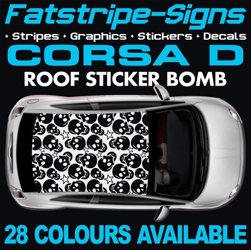 to fit VAUXHALL CORSA D GRAPHICS STICKERS STRIPES DECALS OPEL VXR SXI ...