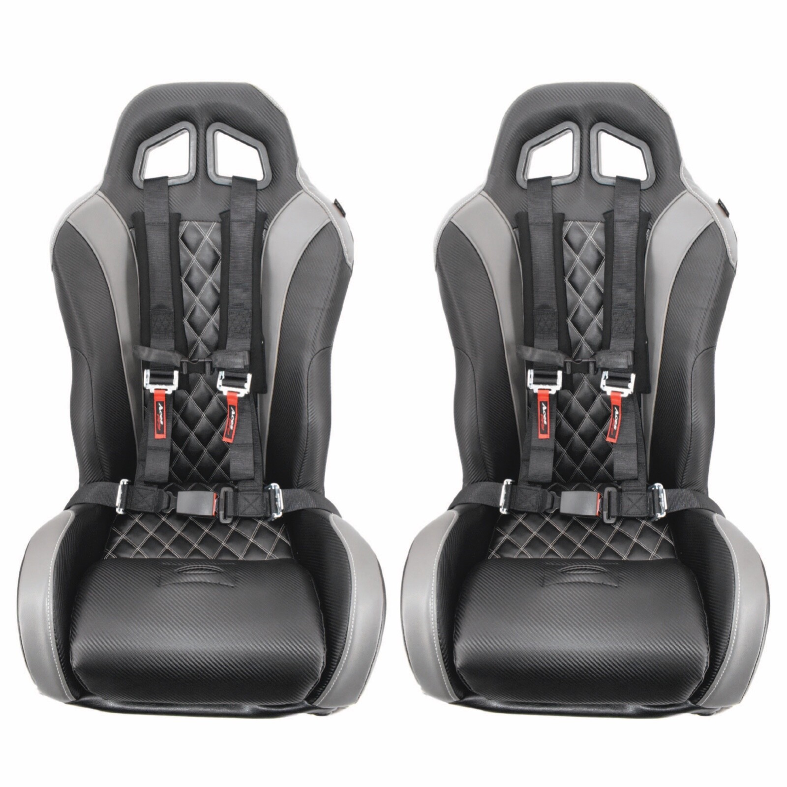 (PAIR) 4 Point Harness for UTV's RZR 1000 CANAM Maverick X3 YXZ 4x4 ...