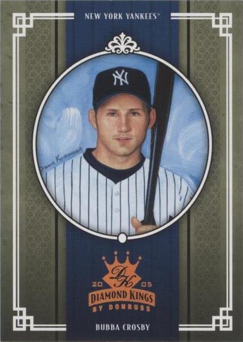 2005 Donruss Diamond Kings - Bubba Crosby #156 Bronze /100 for sale ...