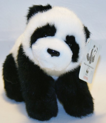 Gund WWF Panda Bear Plush World Wildlife Fund New 5052 Soft Toy 8 ...