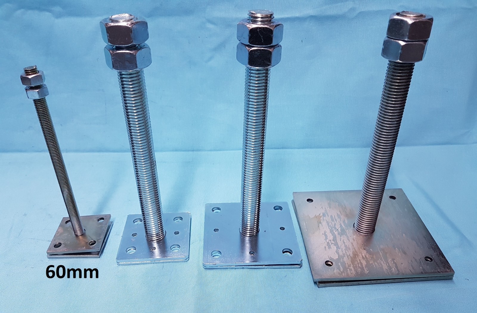 HEAVY DUTY GALVANISED/STAINLESS ELEVATED ADJUSTABLE POST FITTING ...
