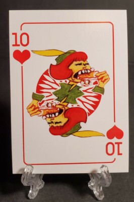 TOPPS - Wacky Packages December 2021 Ten of Hearts Playing Card | eBay