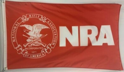 NRA National Rifle Association Flag for College Dorm Frat or Man Cave ...