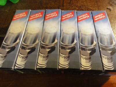 LOT of 6 Bosch Platinum Spark Plugs For 2000-2004 VOLVO S40 L4-1.9L ...