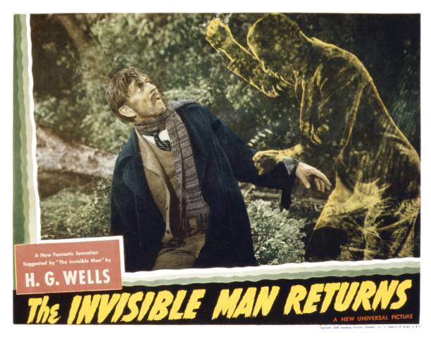 The Invisible Man Returns Lobby Card Alan Napier Vincent Price 1940 Old ...