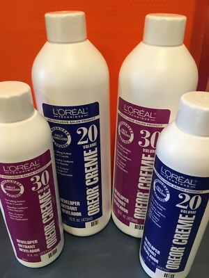 L'oreal Oreor Creme Developer 20V / 30V / 40 Volume Choose New ...