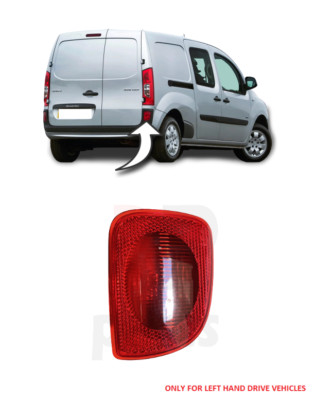 FOR RENAULT KANGOO 08-18, MERCEDES CITAN 12-19 REAR REFLECTOR RED RIGHT ...