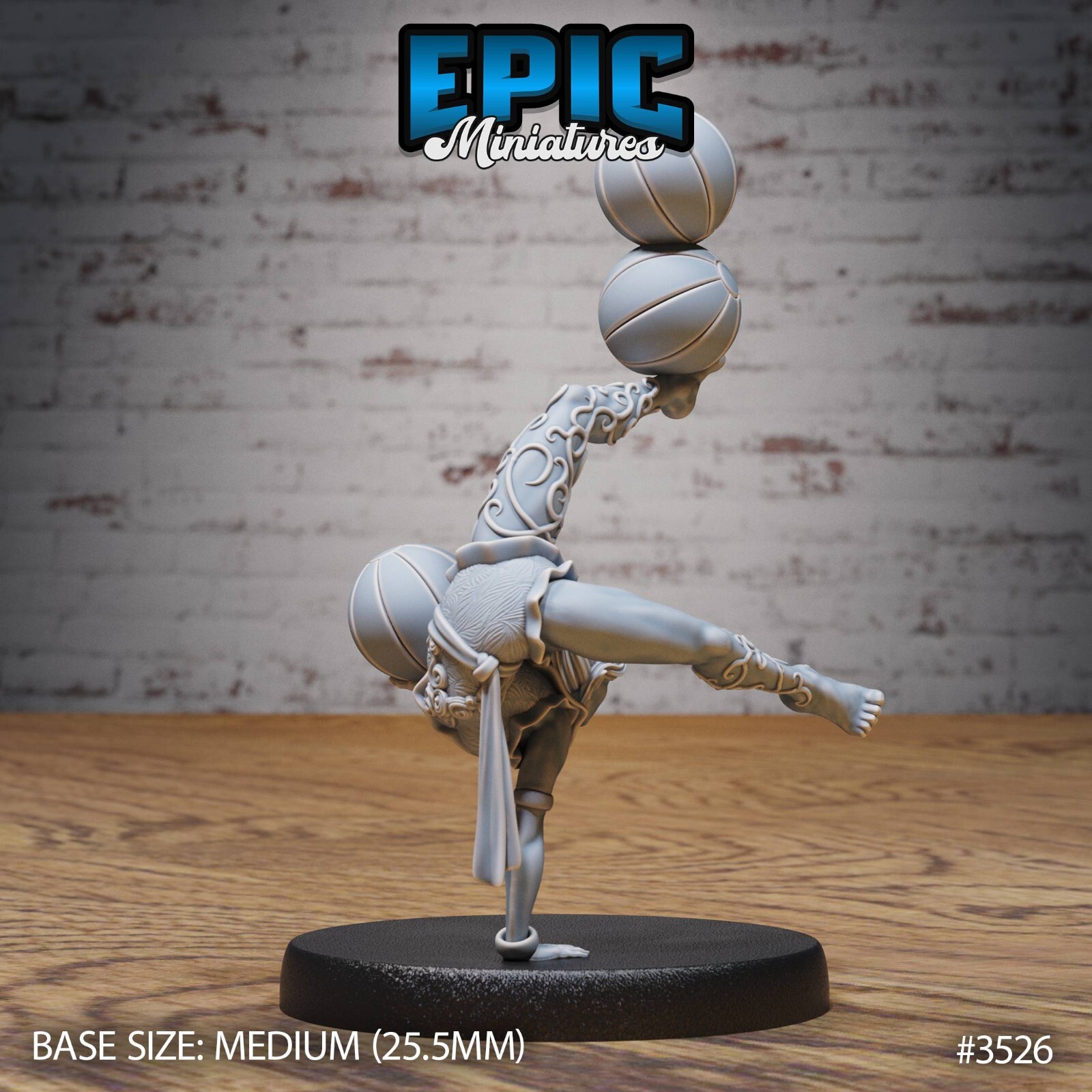 Female Acrobat Elf D&D Dungeons and Dragons Miniature Epic Miniatures ...