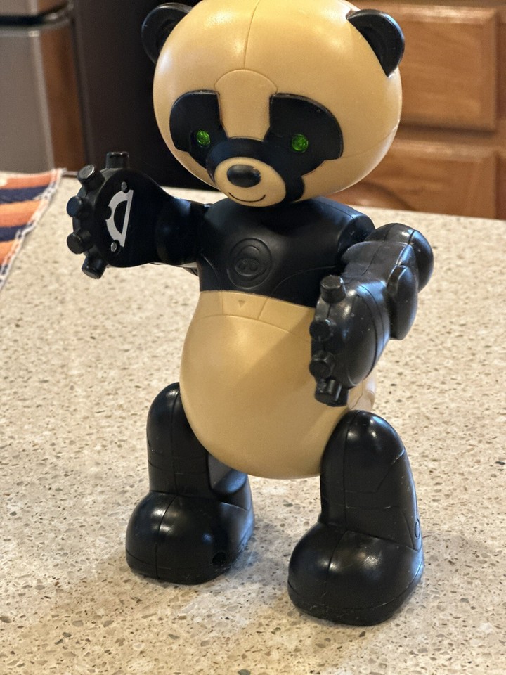 WowWee Robotics MINI Robot Figure #8168 Panda Electronic Toy Bear ...