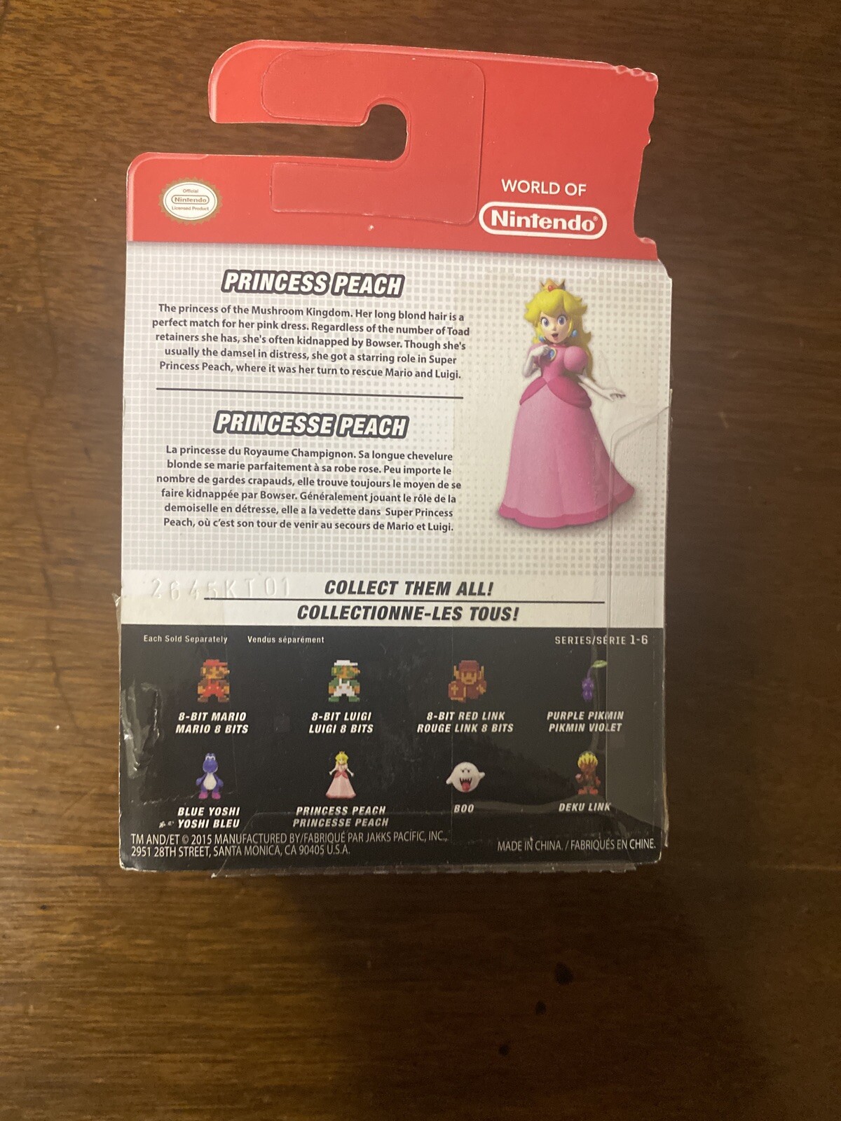 Princess Peach World of Nintendo 2.5" Figure Series 1-6 2015 ...
