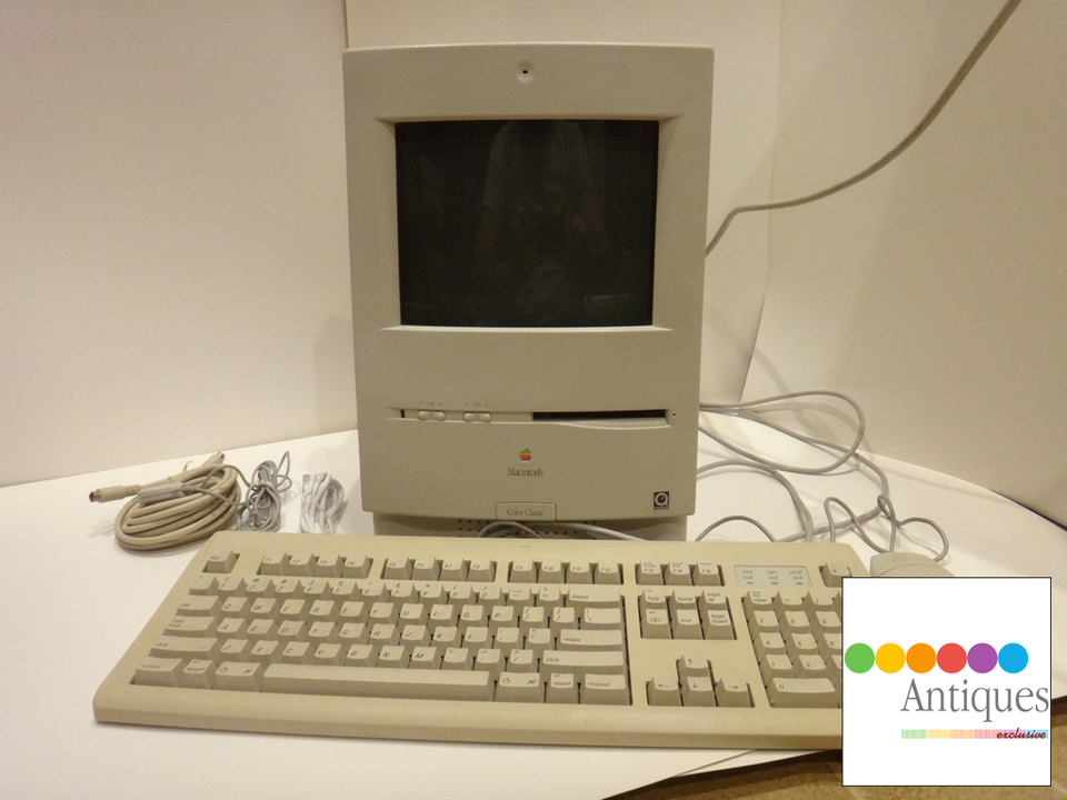 Vintage Apple Macintosh Color Classic Mystic 132MB RAM 300GB HD Mac OS ...
