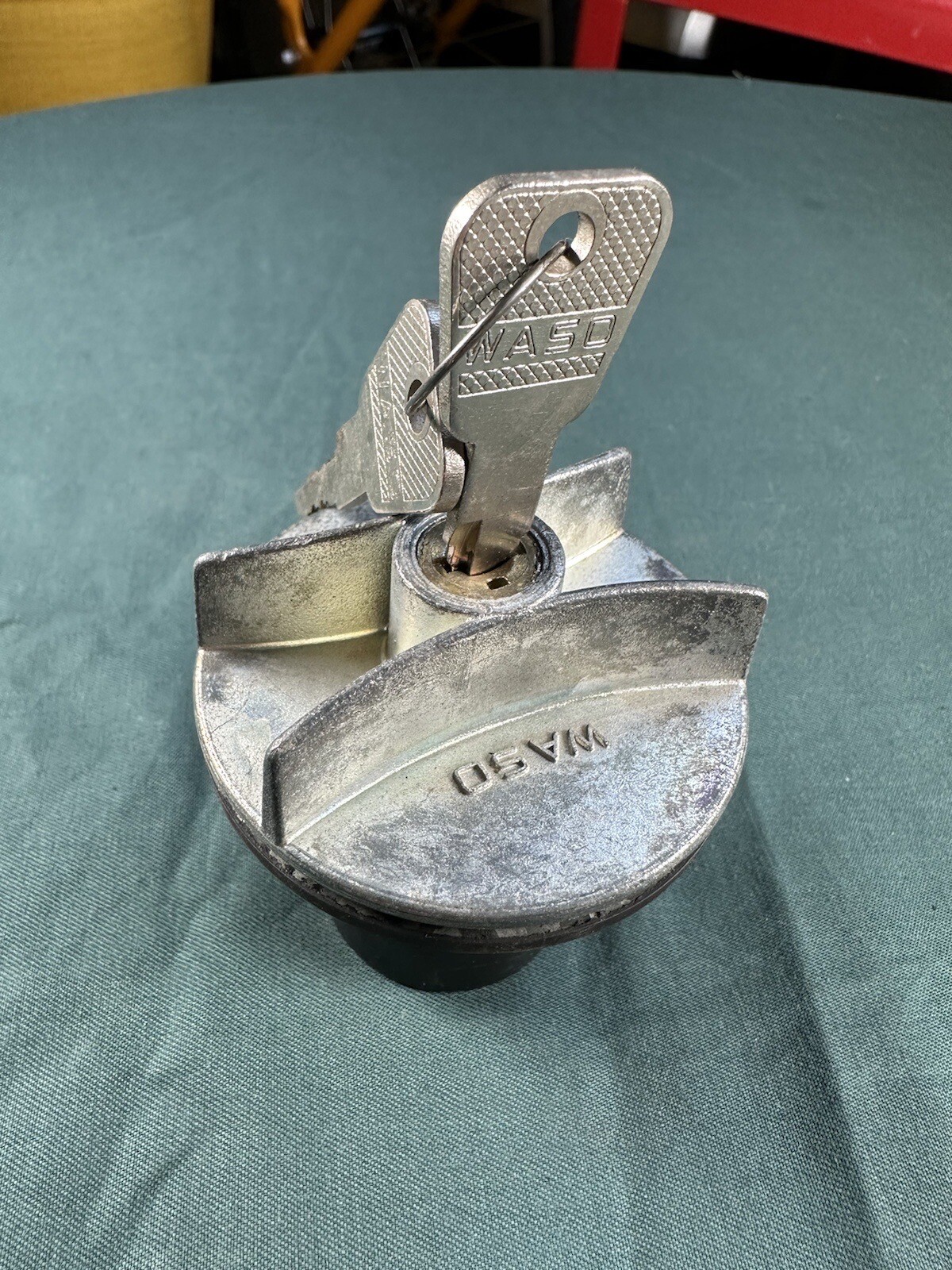 Vintage WASO / VOLVO SAAB Locking Gas Cap w Key | eBay