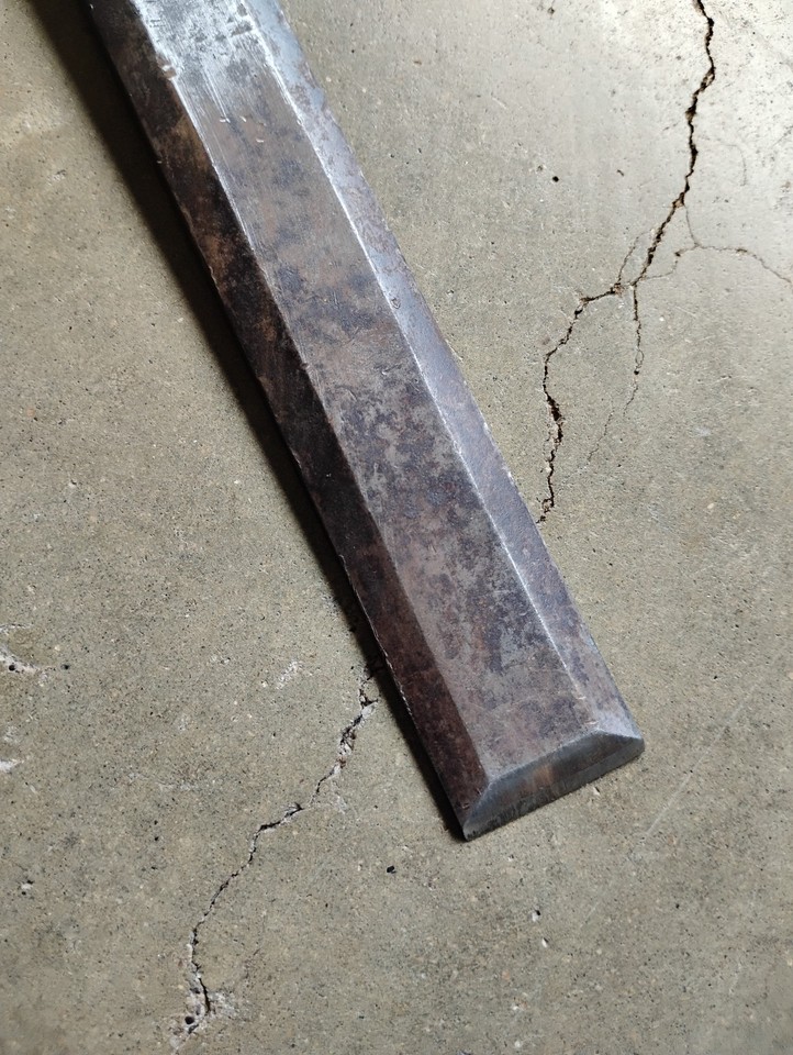 Ohio Tool Co. 1-1/4" Bevel Edge Socket Chisel Vintage User Woodworking ...