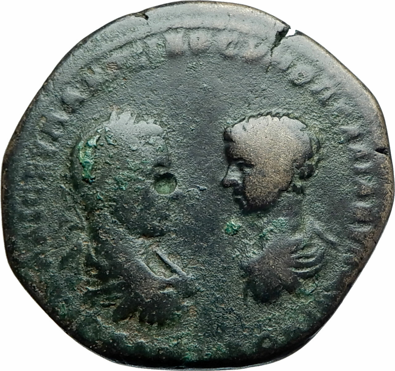 MACRINUS & SON DIADUMENIAN Ancient 217AD Marcianopolis Roman Coin ...