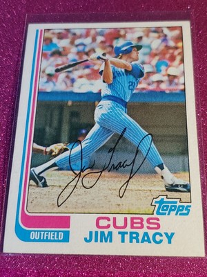 1982 Topps #403 Jim Tracy Chicago Cubs | eBay