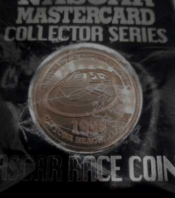 MBNA Limited Edition NASCAR Mastercard Collector Series Race Coin. 1996 ...