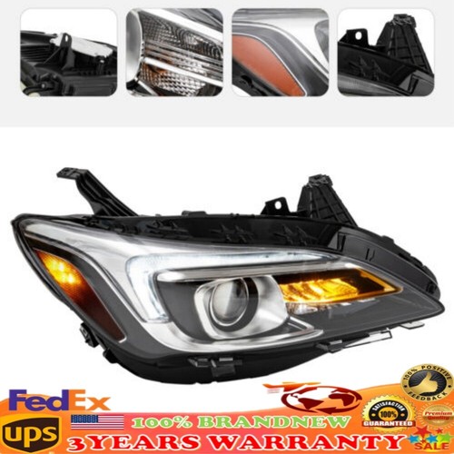 Fit: 2017-2019 Buick LaCrosse HID Headlight LED DRL W/ AFS Passenger ...