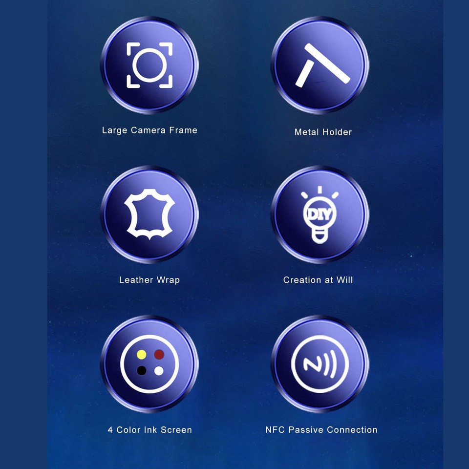 NFC Screen Projection Phone Case For IOS 15 Pro Red Yellow Black White ...