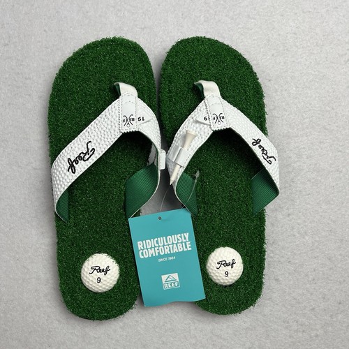 Reef Golf Flip Flops Mulligan II Turf Grass Tee Holder/Bottle Opener ...
