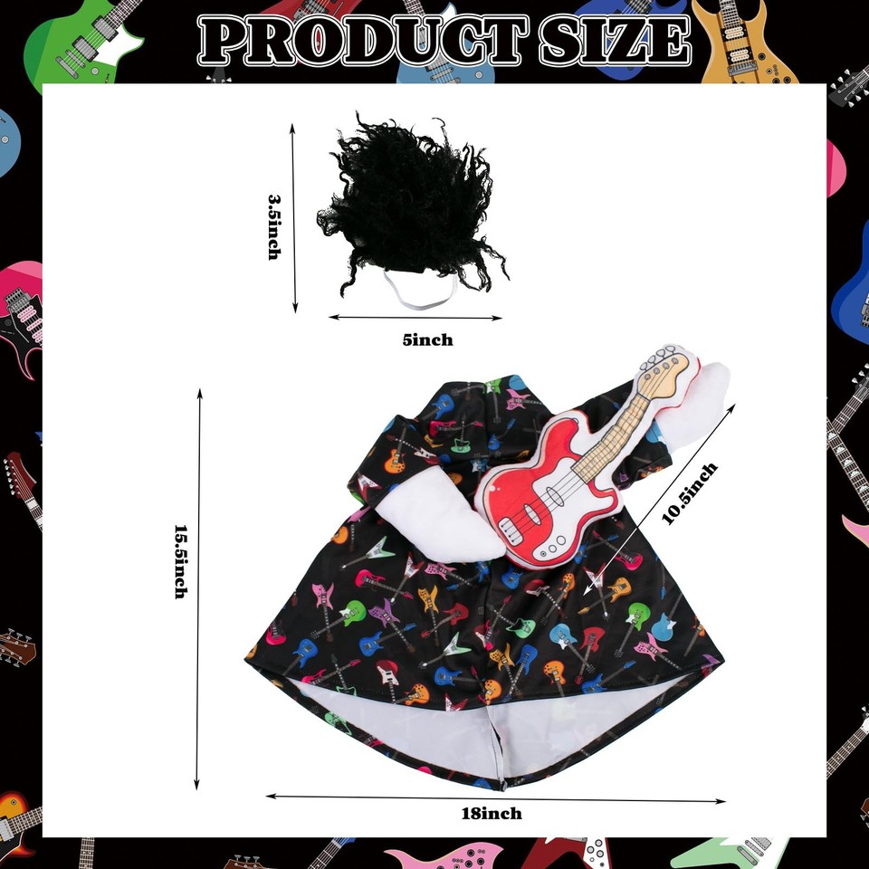 Rock and Roll Porch Goose Outfits, 80s 90s Hip Hop Costume Outfit for ...