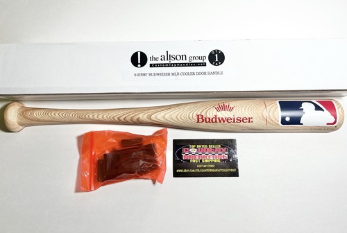 Budweiser King Of Beers Baseball Bat Shaped Cooler Door Handle BNIB ...