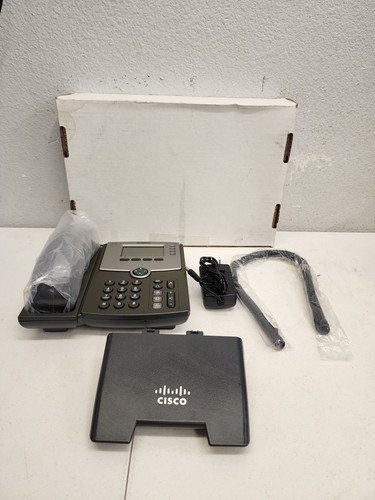 Cisco SPA504G 4-Line, 2-Port Switch PoE IP Phone New Open Box ...