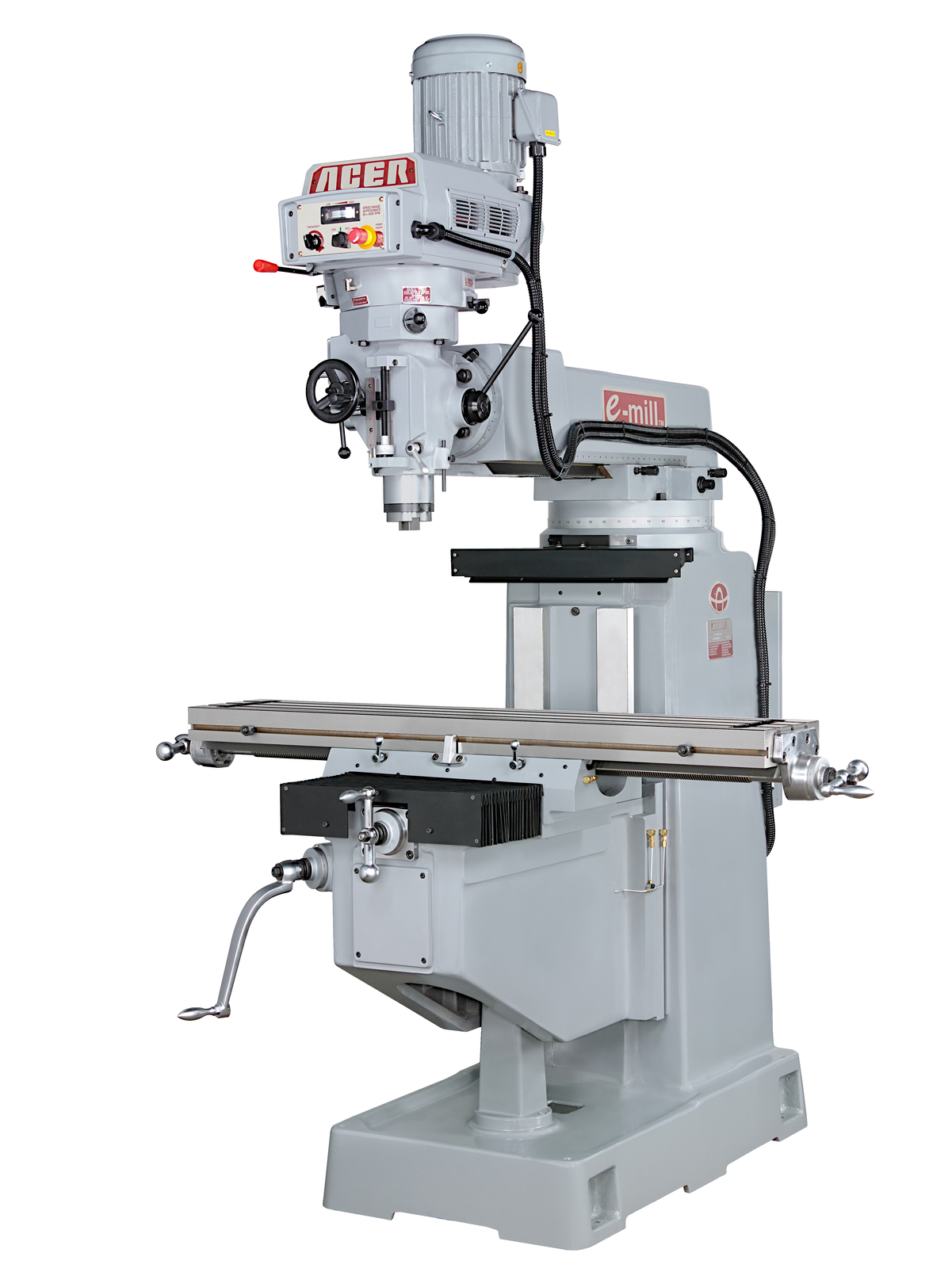 ACER E-mill 5VK 10" x 50" Vertical Turret Milling Machine - NEW | eBay