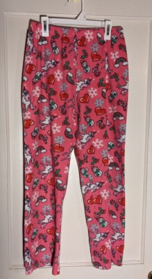 Girls "The Children's Place" Pink Winter Theme Fleece Panama Pants in ...