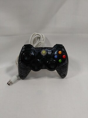 Hori Pad Gem Pad EX Xbox 360 WIRED Controller Clear Charcoal Good ...