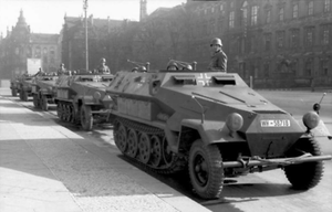 WW2 WWII Photo German Half-Track SdKfz 251 1940 World War Two Wehrmacht ...