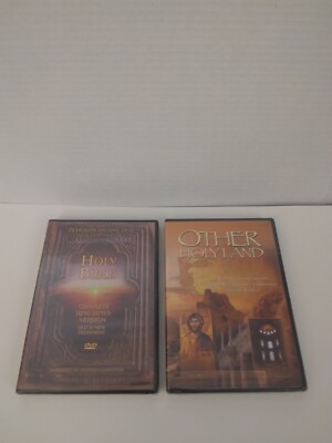 2 Bible Base DVDS. Holy Bible (2003 DVD). The Other Holy Land (2006 DVD ...