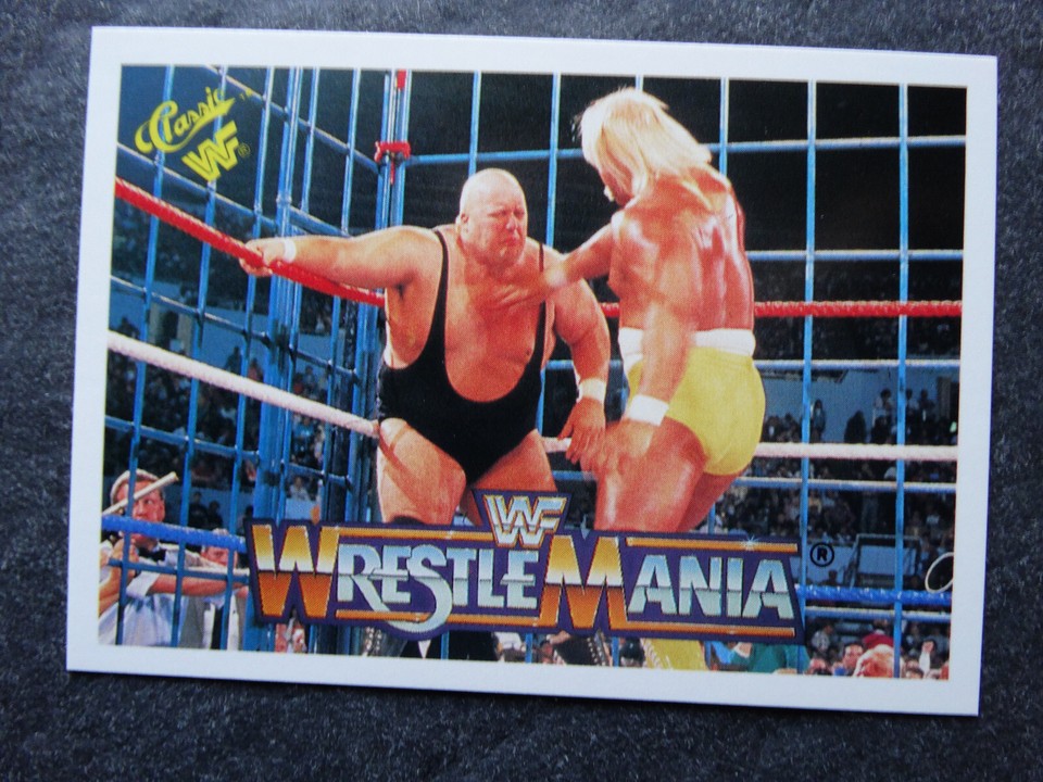 1990 Classic WWF WWE The History of Wrestlemania Cards Complete Your ...