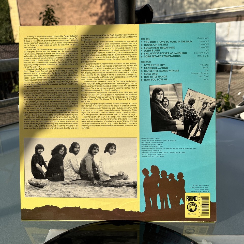 THE TURTLES LP TURTLE SOUP R264 | eBay