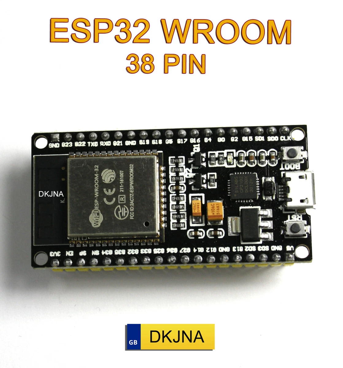 Development Board Nodemcu Esp32 Wifi Bluetooth Esp Wroom 32, 55% OFF