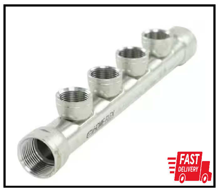 HOME-FLEX 1 in x 1 in. x 3/4 in. CSST High Quality Stainless Steel FIPT ...