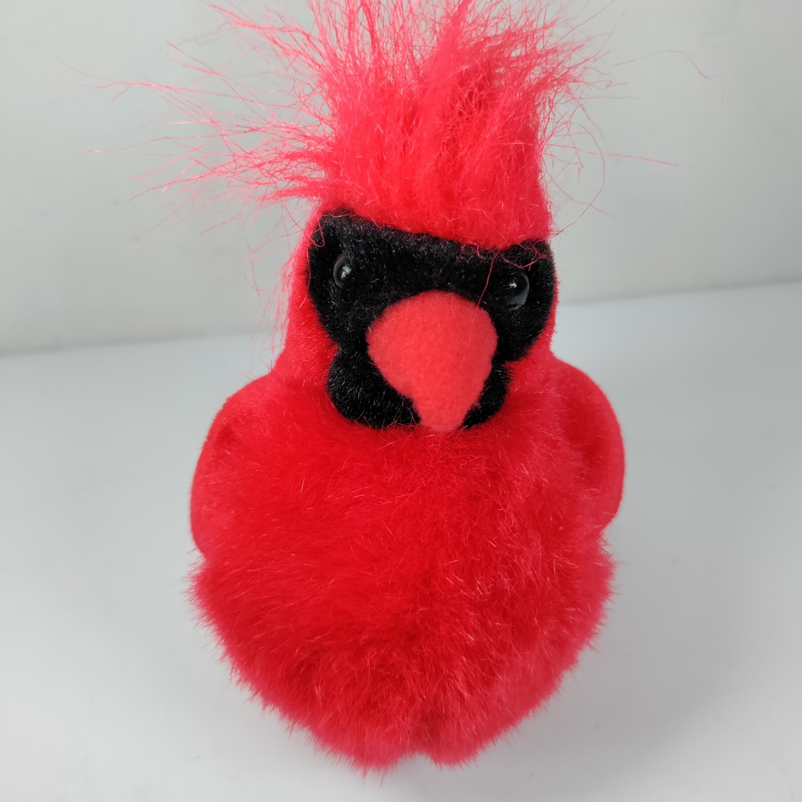 Vintage K&M International Bird Plush Red Cardinal 5" Stuffed Animal ...