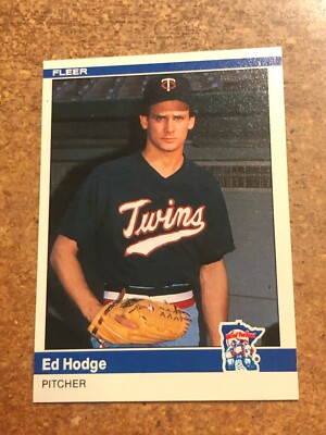 1984 Fleer Update Baseball # U-52 Ed Hodge RC | eBay