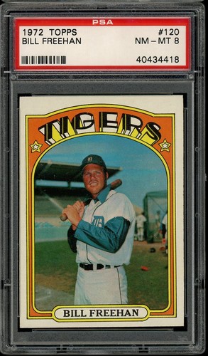 1972 Topps Baseball #120 Bill Freehan PSA 8 | eBay